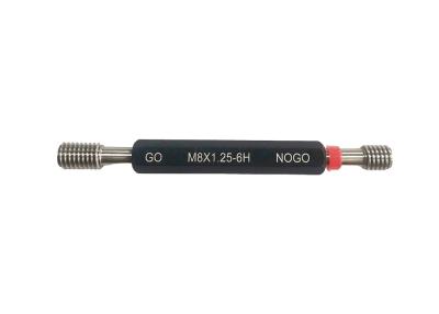 China Professional Grade M8.0 Metric Thread Plug Gauge Pitch 1.25 Inspecting Internal Threads on Critical Equipment Parts for sale