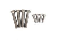 China Polished Titanium Hexagon Head Screw Bolt for Heavy-Duty Industrial for sale