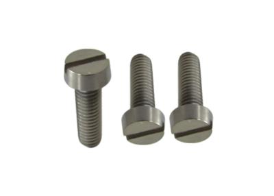 China Customized Titanium Slotted Head Screws For Industrial for sale
