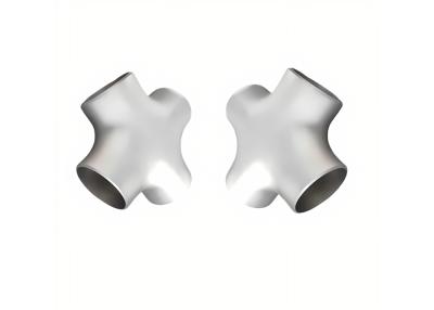 China ASTM B16.9 GR2 Buttweld Titanium Pipe Cross Straight Cross for sale