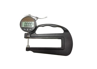 China Stainless Steel Face 0-12.7mm/0-0.5″ Electronic Digital Thickness Measuring Instrument With 120mm Measuring Depth for sale