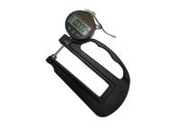 China Stainless Steel Face 0-12.7mm/0-0.5″ Electronic Digital Thickness Measuring Instrument With 120mm Measuring Depth for sale