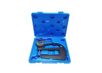 China Stainless Steel Face 0-12.7mm/0-0.5″ Electronic Digital Thickness Measuring Instrument With 120mm Measuring Depth for sale