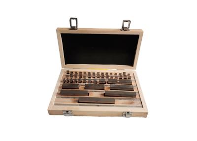 China New Type 47Pcs Steel Metric Rectangular Gauge Blocks With Grade 1 For Precision Verification Standards for sale