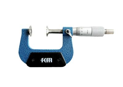 China Professional Special Micrometers for Precise Measurement of 25-50mm Disc-Shaped Workpiece with High Resolution of 0.01mm for sale