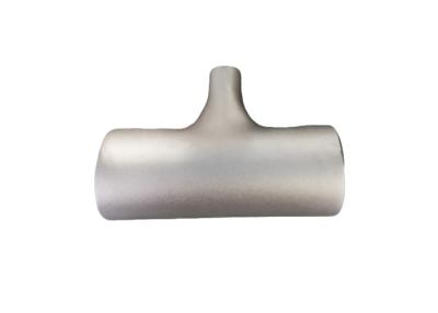 China DN15×15×10-DN125×125×80 Titanium Alloy Butt Weld Reducing Tee with Shot Blasting Surface Finish for sale