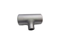 China Welding Tee Reducer Elbow Pipe Connection Machined Parts Titanium Pipe Fittings Titanium Redcuing Tee For Exhaust Gr1 Gr2 for sale