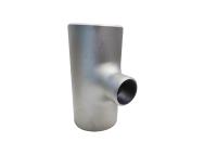 China High-Quality ASTM B 16.9 Gr2 DN40×DN40×3mm Butt Welded Titanium Tube Reducing Tee for Industrial Use for sale