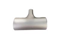 China High-Quality ASTM B 16.9 Gr2 DN40×DN40×3mm Butt Welded Titanium Tube Reducing Tee for Industrial Use for sale