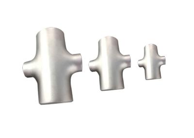 China Titanium Reducing Cross ASTM B16.9 DN40*DN25*3mm GR2 for sale
