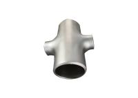 China High Quality Price DN40*DN25*3mm GR2 Pipe Fitting-Butt Welding Titanium Reducing Cross for sale