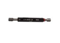 China Go/No Go 1/4-28 UNF-3B Thread Plug Gauge with High Precision for sale
