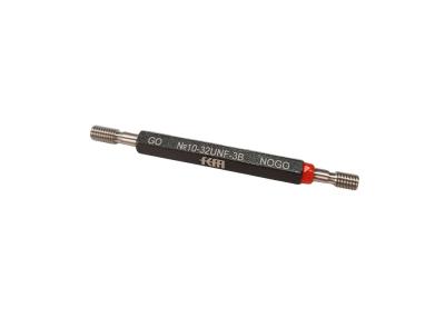China High Precision Inch 10-32 Unified Ring and Plug Thread Gauge with 3B Accuracy for Thread Measurement and DIN Standard for sale