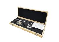 China Customized Metric 100-160mm Dial Bore Gauge with Extensions Hole Diameter Measuring Device Used Wood Case Package for sale