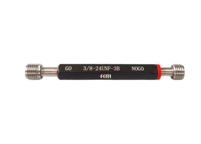 China High Performance 3/8-24 UNF 3B Inch Thread Plug Gauge DIN Standard for Thread Type and Pitch Verification Equipment for sale
