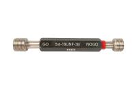 China Go and Nogo Inch Thread Plug Gauge 5/8-18 UNF 3B Measuring Tool with Calibration Certificate for sale