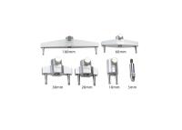 China High Accuracy Digital Radius Gauge Electronic Inside and Outside Radius Gage with Changeable Measuring Claws for sale