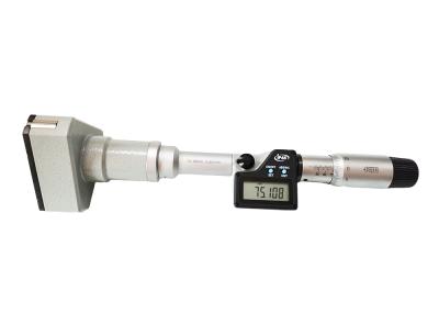 China IP65 Protection Lever 75-88mm Digital Three Point Internal Micrometer for Machining and Quality Control for sale
