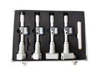 China Set of Digital Three-point Bore Gauge with Setting Rings and Extension Rods for Wide Measurement for sale