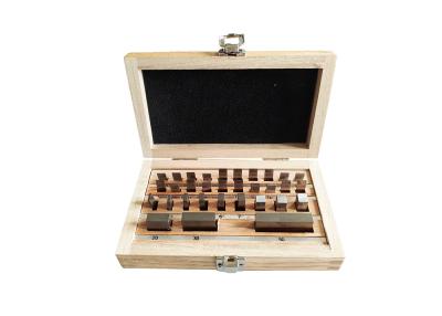 China Rectangular Gauge Block Set 32Pcs Grade 0 for Laboratory Inspection and Calibration for sale