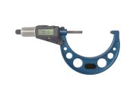 China 70-100mm Double Display Digital Micrometer with Carbide Measuring Face for Precise Measurement for sale