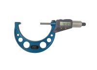 China 70-100mm Double Display Digital Micrometer with Carbide Measuring Face for Precise Measurement for sale