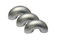 China High Quality Price DN40 *3mm GR2 Pipe Fitting Butt Welding Titanium 180 Degree Elbow for sale