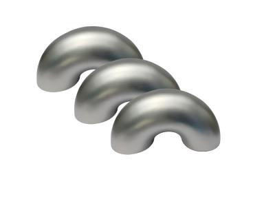 China High Quality Price DN40 *3mm GR2 Pipe Fitting Butt Welding Titanium 180 Degree Elbow for sale
