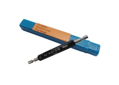 China ø 4 -0.01/-0.02 Plain GO and NO GO Plug Gauges for Checking the Size and Accuracy of Holes and Bores for sale