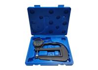 China 0-12.7mm/0-0.5″ Digital Thickness Gauge with 120mm Measuring Depth and Optional Ceramic Measuring Face for sale