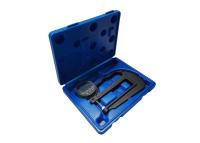 China 0-12.7mm/0-0.5″ Digital Thickness Gauge with 120mm Measuring Depth and Optional Ceramic Measuring Face for sale
