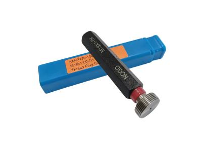 China High Precise Metric Thread Plug Gauge DIN13 Standard for Checking Threaded or Tapped Holes with NOGO Type for sale