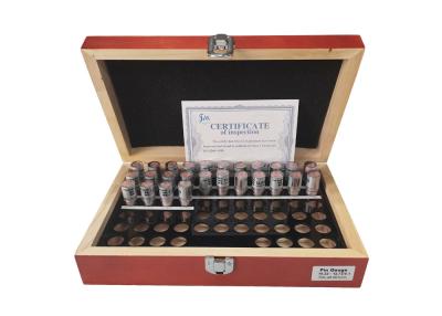 China Precision Steel Pin Gauge Set for Inspection Hole Diameter and Groove Width for sale