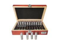 China Precision Steel Pin Gauge Set for Inspection Hole Diameter and Groove Width for sale