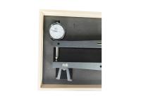 China 0-30mm Large Depth Dial Thickness Gauge High Precision Mechanical Thickness Gauge with 800mm Measuring Depth for sale