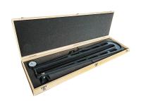 China 0-30mm Large Depth Dial Thickness Gauge High Precision Mechanical Thickness Gauge with 800mm Measuring Depth for sale
