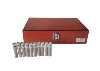 China Precision Pin Gauge Set 0.22-10.12 Hardened Steel Gauge Pins for Dimensional Inspection for sale