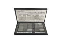 China Industrial 30Pcs Surface Roughness Comparator Kit for Blasting Painting Welding for sale