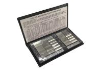 China Industrial 30Pcs Surface Roughness Comparator Kit for Blasting Painting Welding for sale