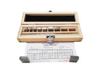 China Rectangular Gauge Block Set 10Pcs Grade 1 For Laboratory Inspection And Calibration for sale