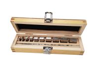 China Rectangular Gauge Block Set 10Pcs Grade 1 For Laboratory Inspection And Calibration for sale