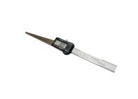 China 0.2-10mm Electronic Digital Taper Slot Gauge for Measuring Groove Gap Dimension for sale