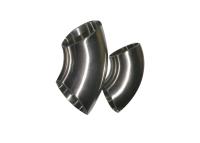 China 90 Degree Titanium Elbow Sanitary Pipe Fittings Titanium GR2 For Pharmaceutical Manufacturing for sale