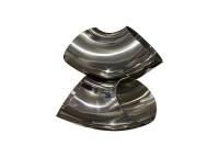 China 90 Degree Titanium Elbow Sanitary Pipe Fittings Titanium GR2 For Pharmaceutical Manufacturing for sale