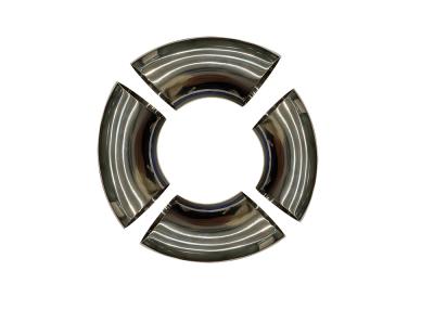 China ASME B 16.9 Pipe Fittings Titanium 90 Degree Sanitary Elbow for Vehicle Exhaust System for sale