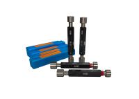 China Precision Plain Plug Gauge GO and NOGO Set for Hole Size Inspection for sale