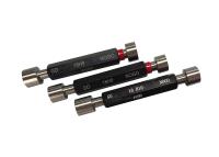 China Precision Plain Plug Gauge GO and NOGO Set for Hole Size Inspection for sale