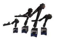 China Industrial 50Kg Magnetic Force Black Forced Locking Pole Type Magnetic Stand for sale