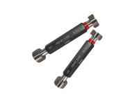 China Precision Thread Plug Gauge GO and NOGO Set Hardened Steel Quality Control for sale