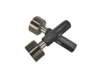 China Metric M56x4-6H LH Thread Plug Gauge Full Size Range with Calibration Certificate Included for sale